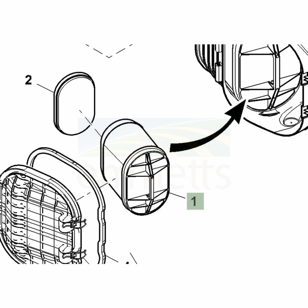 Air Filter RE564863 - Emmetts Shop