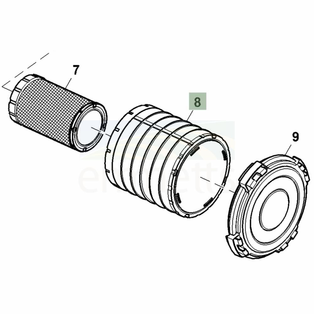 AIR FILTER RE587793 - Emmetts Shop