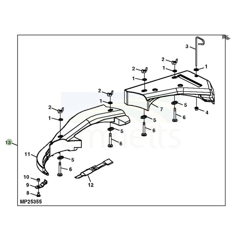 Grass Mulching Attachment BM20827 - Emmetts Shop