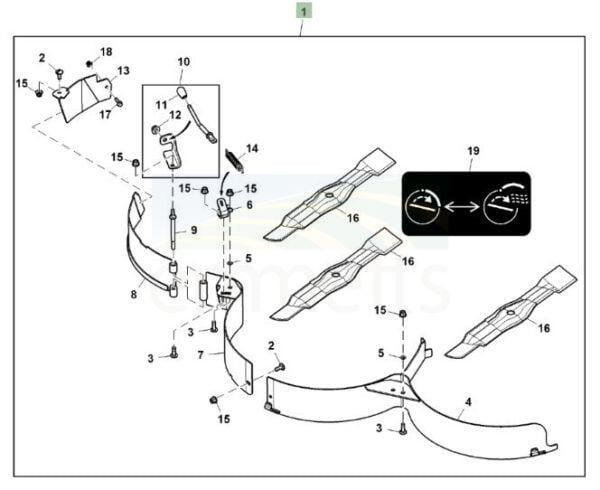 Grass Mulching Attachment BM24994 - Emmetts Shop