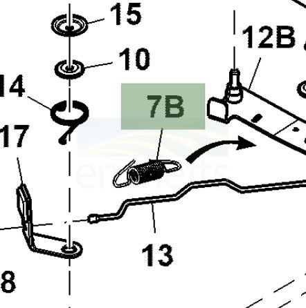 Extension Spring GX26251 - Emmetts Shop