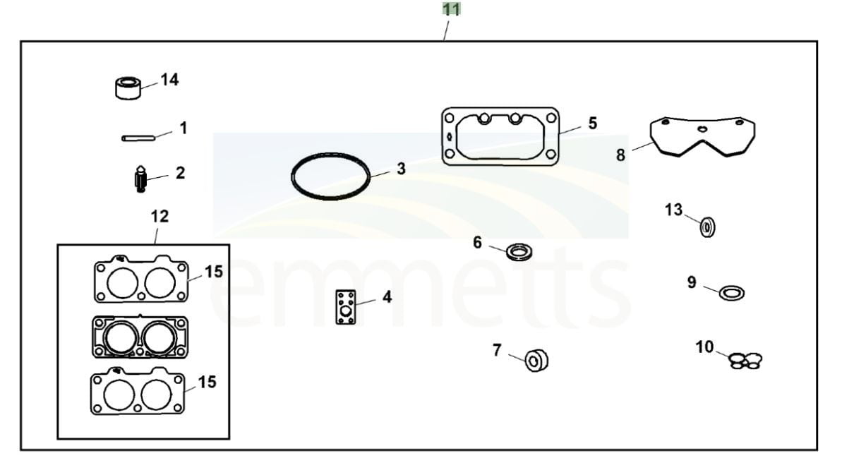Carburetor Kit MIA12050 - Emmetts Shop