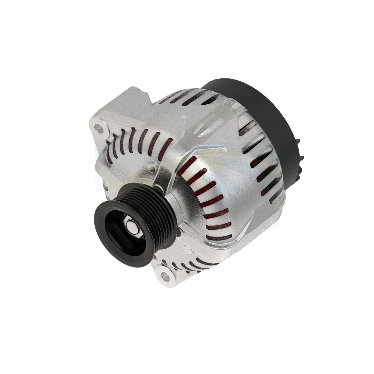 Internal Fan Open Frame Alternator CCW, 14 Volts, 150 Amp RE218703 ...