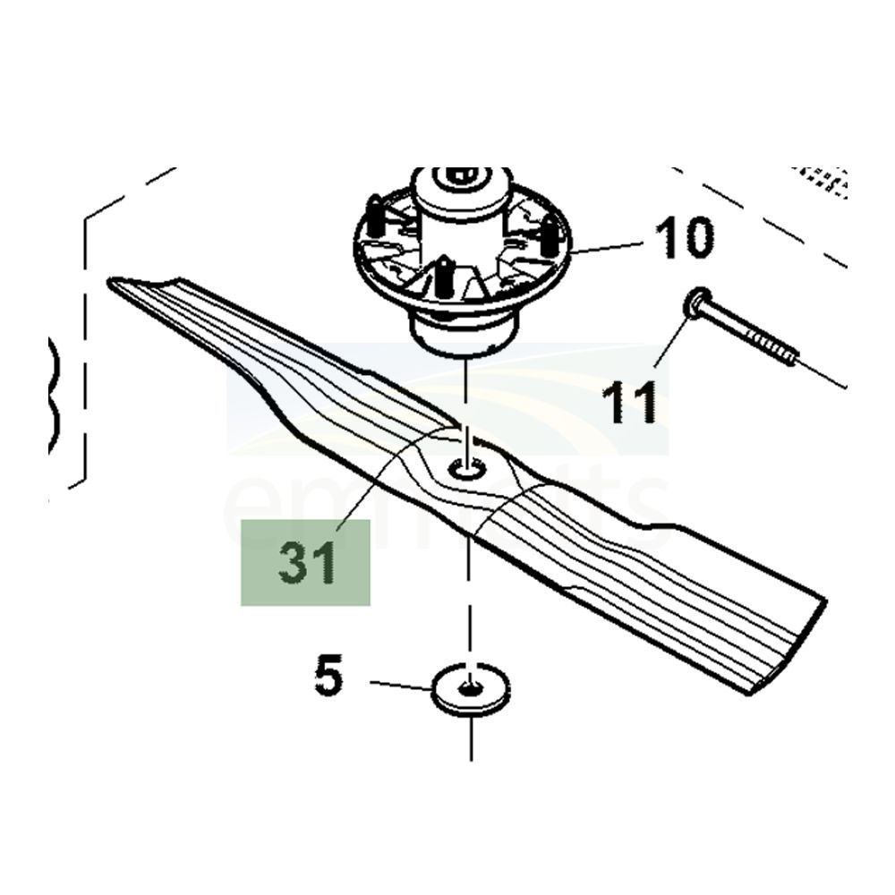John Deere X330 Ride on Mower Spare Parts - Emmetts Shop