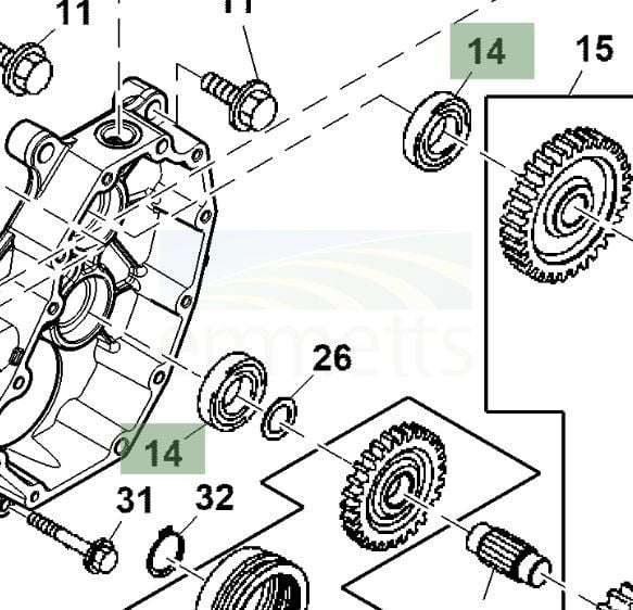 John Deere 5300 Compact Utility Tractor Spare Parts - Emmetts Shop