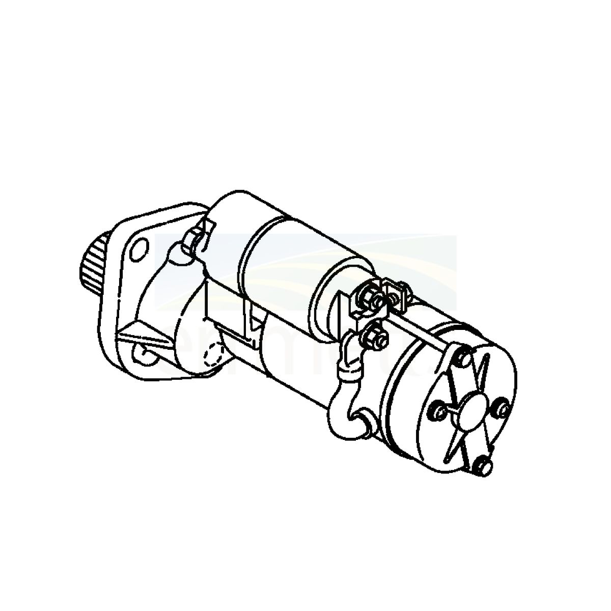 Starter Motor MIU802262 - Emmetts Shop