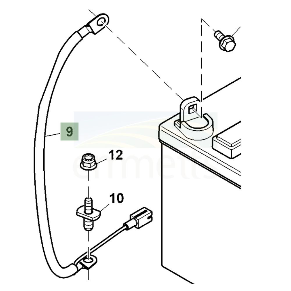 John Deere D110 Ride on Mower Spare Parts - Emmetts Shop