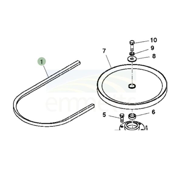 John Deere L110 Ride on Mower Spare Parts - Emmetts Shop