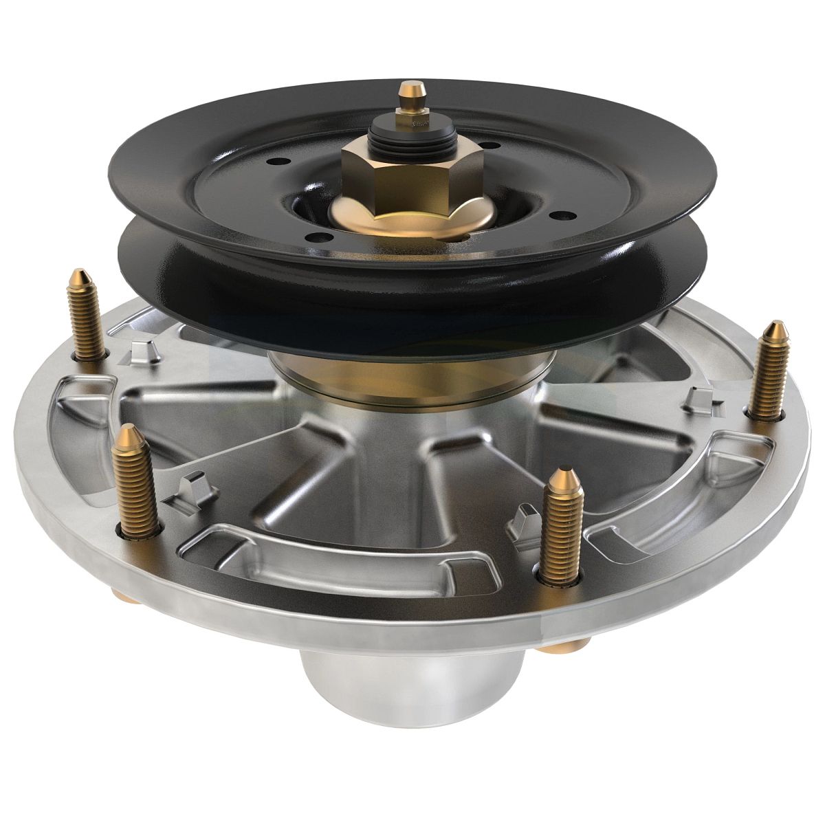 Mid Duty Ztrak Mower Spindle With Sheave AUC13151 - Emmetts Shop