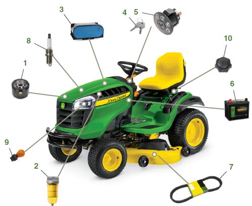 John Deere D155 - Emmetts Shop