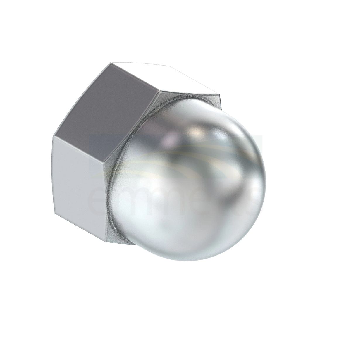 Hexagonal Crown Nut M8 H226769 - Emmetts Shop