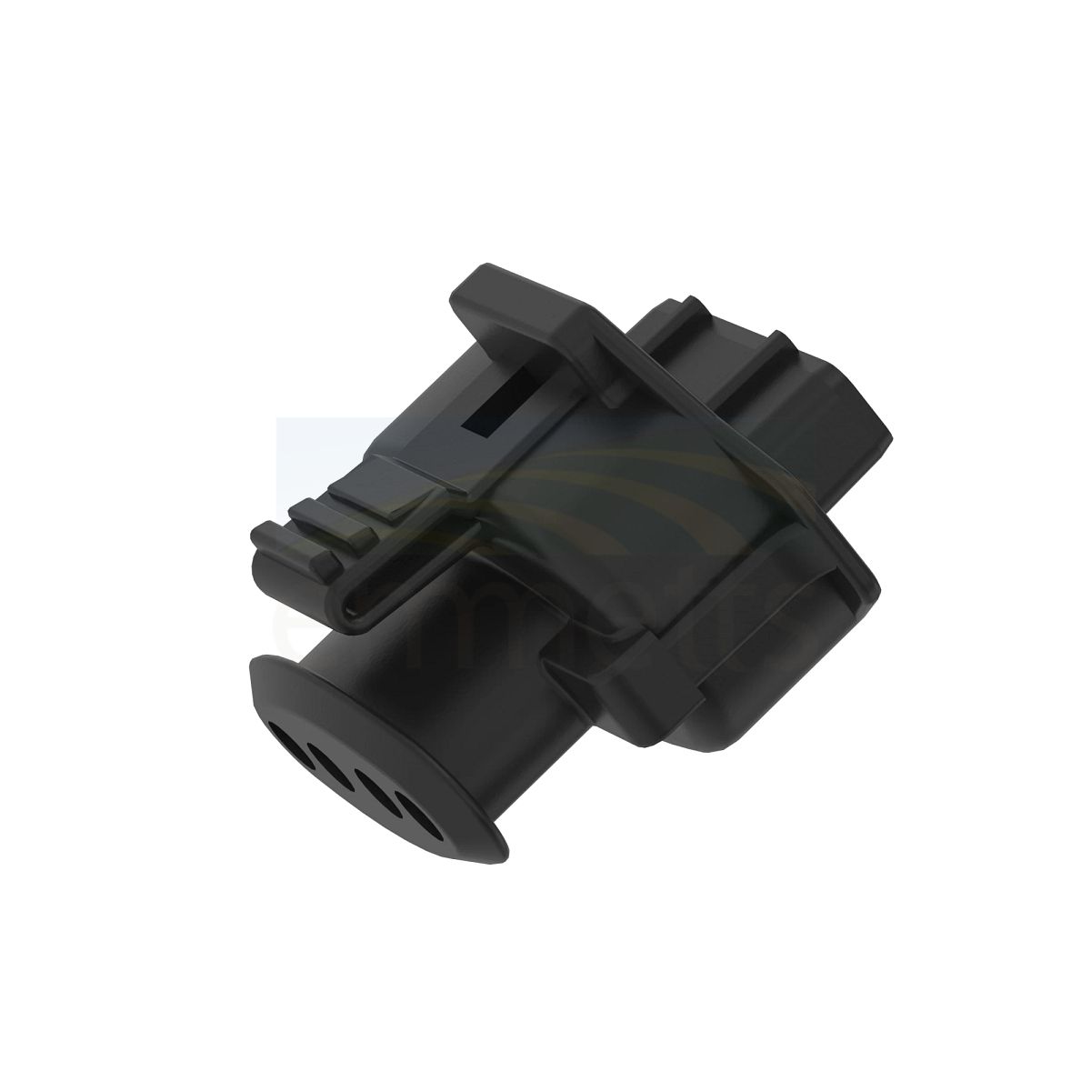 Bosch Black Electrical Connector Housing 4 Cavities 57M9498 - Emmetts Shop